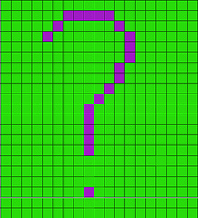 Ravelry: Riddle me this.....Question Mark pattern by Iam 4MAN