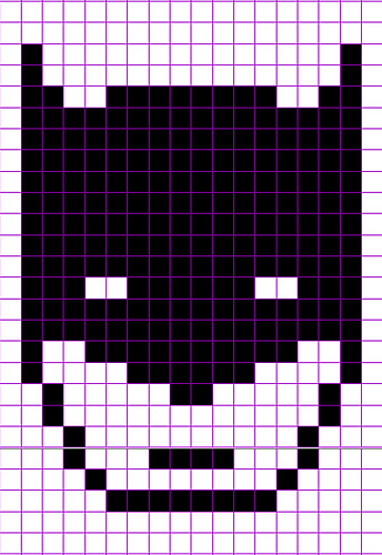 Ravelry: Batman Chart pattern by Iam 4MAN