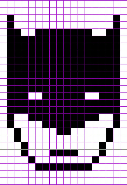 Ravelry: Batman Chart pattern by Iam 4MAN