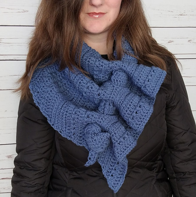 Ravelry: Winter Waves Scarf pattern by I Need It Crochet