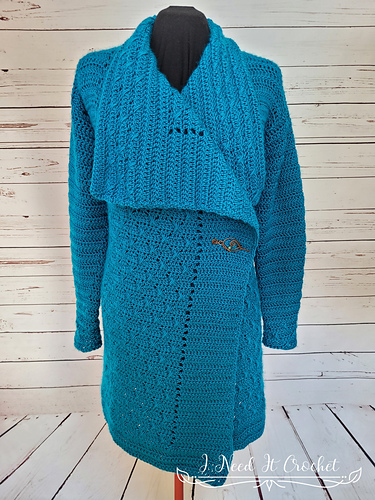 Ravelry: Double Cross Cardigan pattern by I Need It Crochet