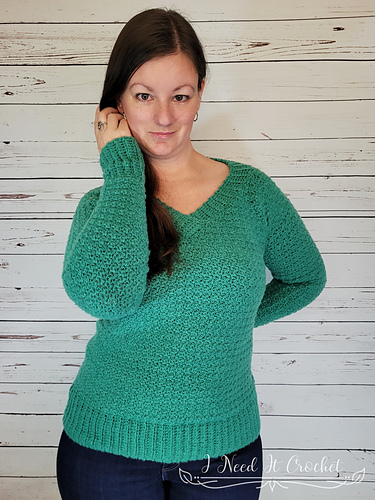 Ravelry: Up And Down Pullover pattern by I Need It Crochet