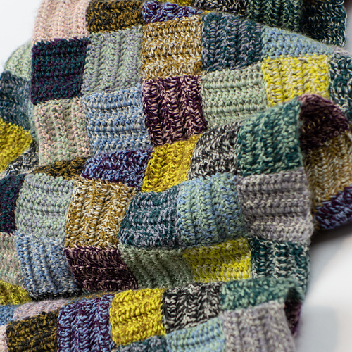Ravelry: Patchwork Torklaede (Marled Scarf) pattern by ITO Yarn & Design