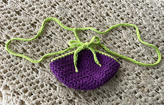 Ravelry: My Eggplant Pouch Thong pattern by Ian J. McDonald