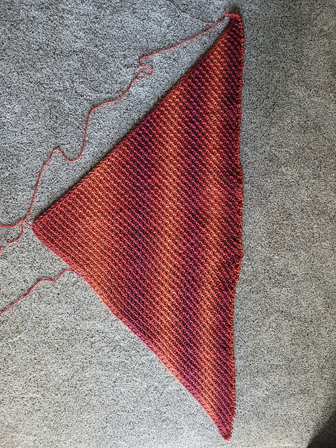 I like to knit while playing the games. Currently knitting Frances ...