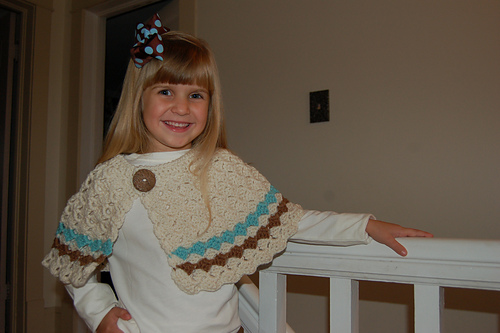 Ravelry: Classic Charm Girls Shrug pattern by Jennifer Renaud