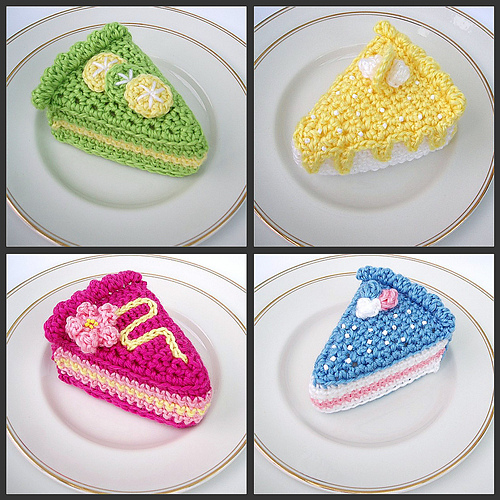 Ravelry: Cake Slice A Slice of Life pattern by Knit Crochet Create