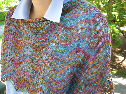 Ravelry: Dappled pattern by Ilga Leja