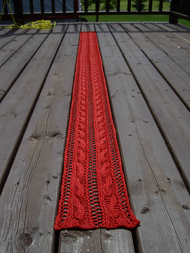 Ravelry: Wrapped in Cables pattern by Dorothy