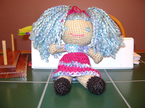 Ravelry: Little Pigtail Girl CAL pattern by PJ Crafts in Austin