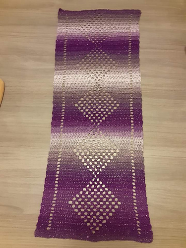 Ravelry: Diamond Table Runner pattern by Doug Speeckaert