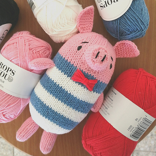 Ravelry: Mr. Schnitzel the Pig pattern by Svitlana Kondratova