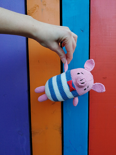 Ravelry: Mr. Schnitzel the Pig pattern by Svitlana Kondratova