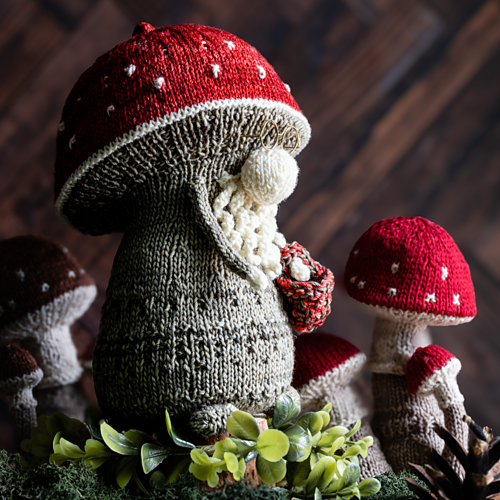 Ravelry: Professor Fungi pattern by Sarah Schira