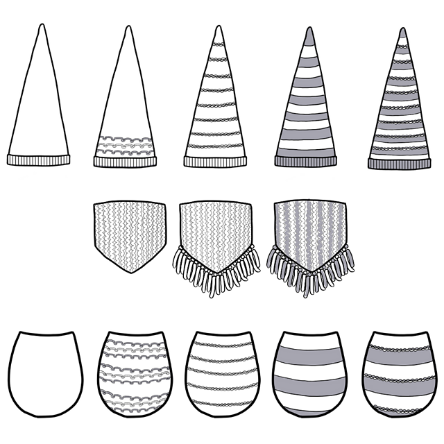 Ravelry: Choose Your Gnome Adventure pattern by Sarah Schira