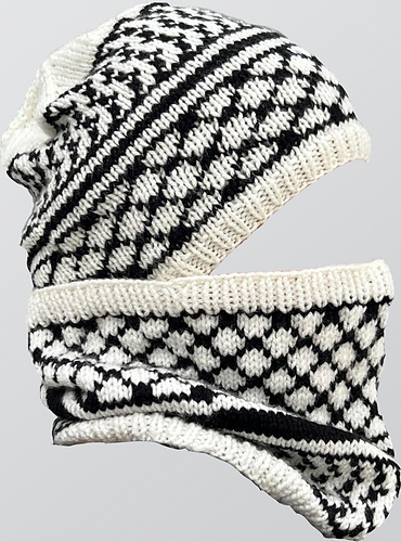 Ravelry: Palestinian Kufiya pattern by Iman Dannan