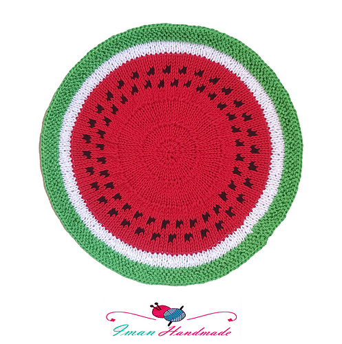 Ravelry: Watermelon Placemat pattern by Iman Dannan