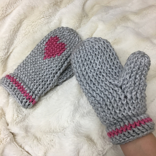Ravelry: Heart Love Mittens pattern by In Stitches - Crochet by SL