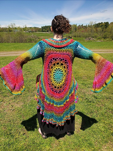 Ravelry: InTheBagCrochet's Lotus Mandala Duster 2.0