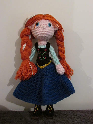 Ravelry: Anna, Disney Frozen pattern by Carins Creaties