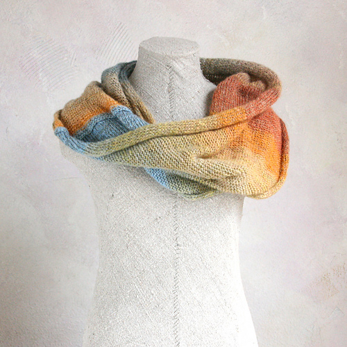 Ravelry: Wrapture rag shawl pattern by Inese Iris Liepina