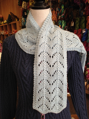Ravelry: Elegant Cashmere Scarf pattern by Infinite Yarns Design Team