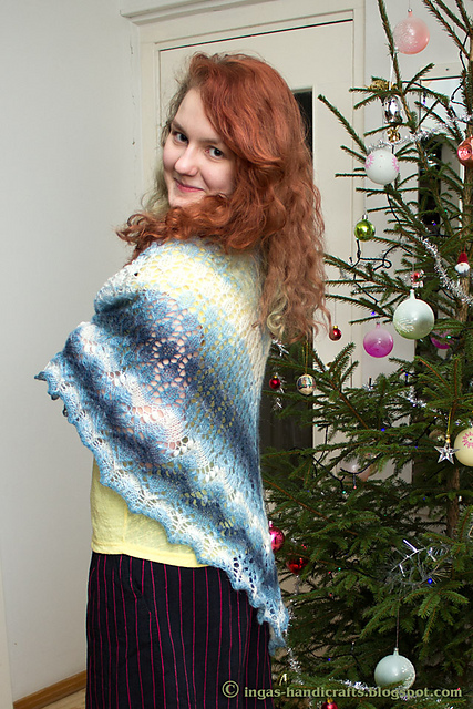 Ravelry: Inga-s' Sallowtail Lace Shawl