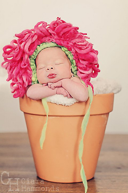 Ravelry: Flower Bonnet 2 styles pattern by Inner Hooker