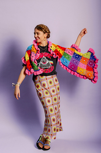 Ravelry: Sunny Wrap pattern by Simone Francis