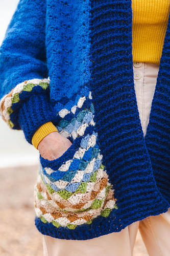 Ravelry: Cliﬀtop Coatigan pattern by Sam Sabido