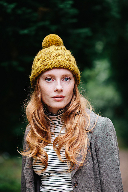 Ravelry: Cosy Cabled Beanie pattern by Hayley Joanne Robinson