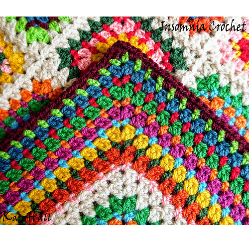 Ravelry: Folky Blanket & Poncho pattern by Kaz - Insomnia Crochet