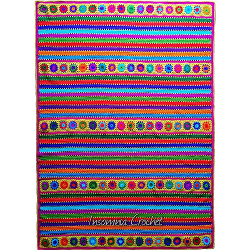 Ravelry: India Blanket CAL pattern by Kaz - Insomnia Crochet