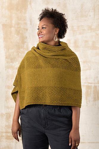 Ravelry: Nested Diamonds Wrap pattern by Monica Christine