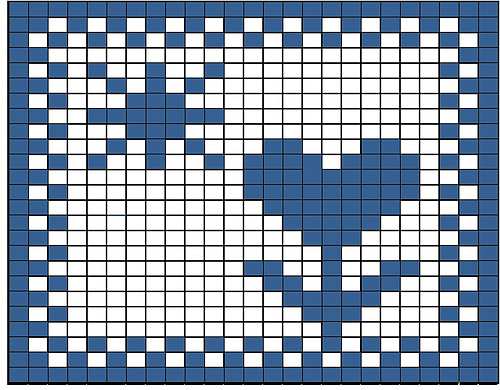 Ravelry: Hearts in Bloom Crochet Filet Square 4 pattern by ...