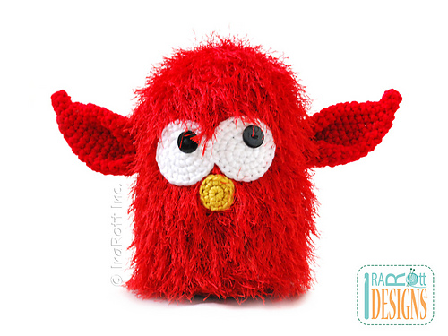 Ravelry: Sparky the Lava Monster Amigurumi Toy pattern by Ira Rott