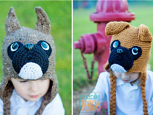Ravelry: Duncan the Boxer Hat pattern by Ira Rott