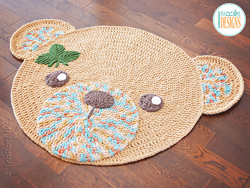 Ravelry: Classic Bear Rug pattern by Ira Rott