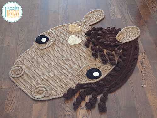 Ravelry: Chestnut The Loyal Horse Rug pattern by Ira Rott