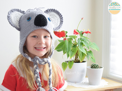 Ravelry: Ken The Koala Hat pattern by Ira Rott