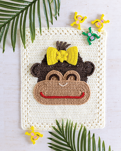 Ravelry: Monkey Blanket Block pattern by Ira Rott