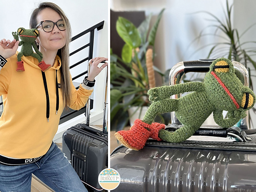 Ravelry: Jabka The Traveling Frog pattern by Ira Rott