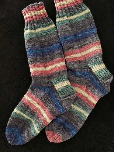 Ravelry: Plain Vanilla Socks pattern by K McKiernan