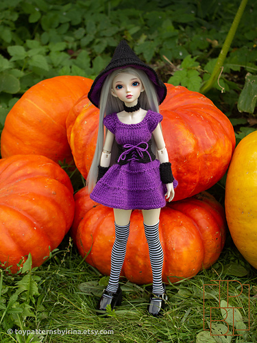Ravelry: Halloween Witch for BJD pattern by Irina Khoroshaeva