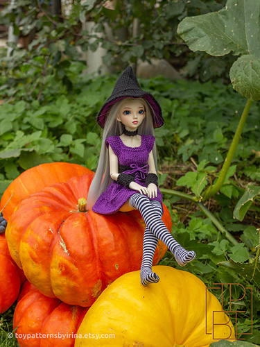 Ravelry: Halloween Witch for BJD pattern by Irina Khoroshaeva