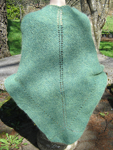 Ravelry: Super Simple Garter Stitch Shawl pattern by Jane Irish Nelson