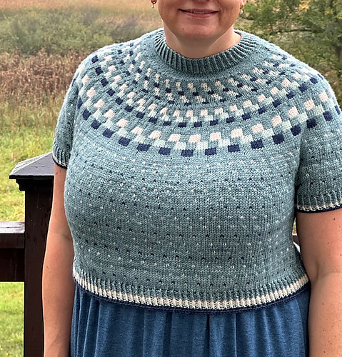 Ravelry: Pretty Boxes Sweater pattern by Cori Eichelberger