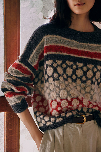 Ravelry: Circles and stripes pattern by Marianne Isager