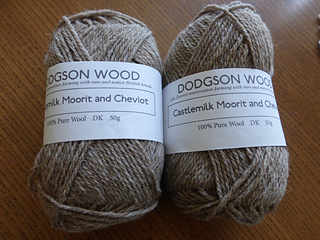 Ravelry: Dodgson Wood Castlemilk Moorit and Cheviot DK