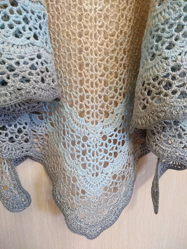 Ravelry: Frosty lace pattern by Kate Kosenko Veselunka
